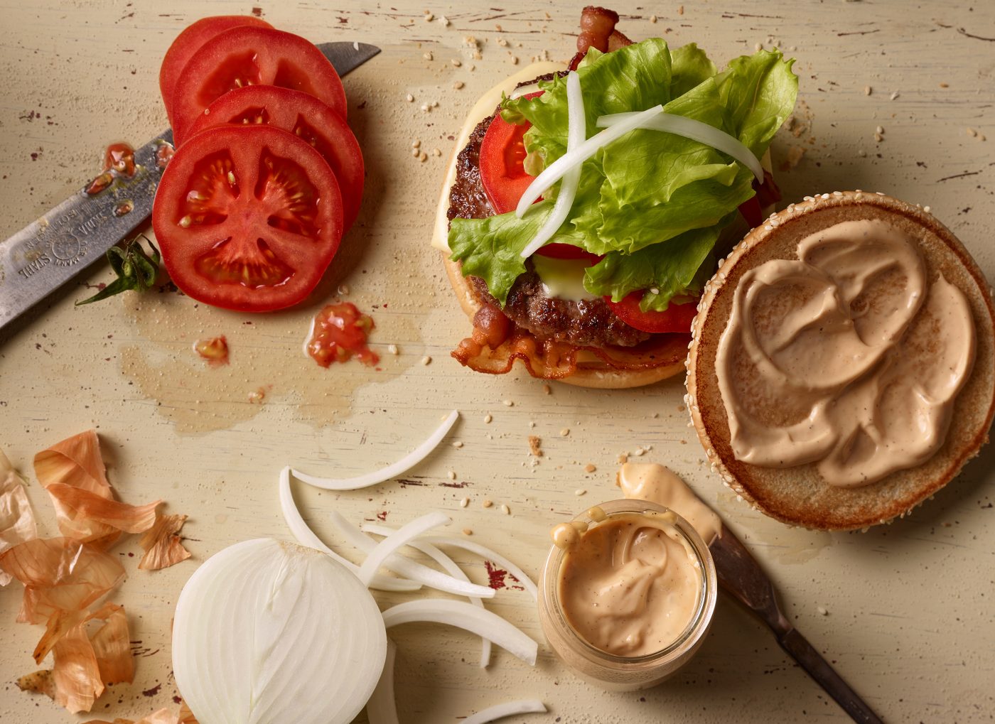 Fast Food Photography, Mc Donald´s Big Tasty - Kai Stiepel Photography